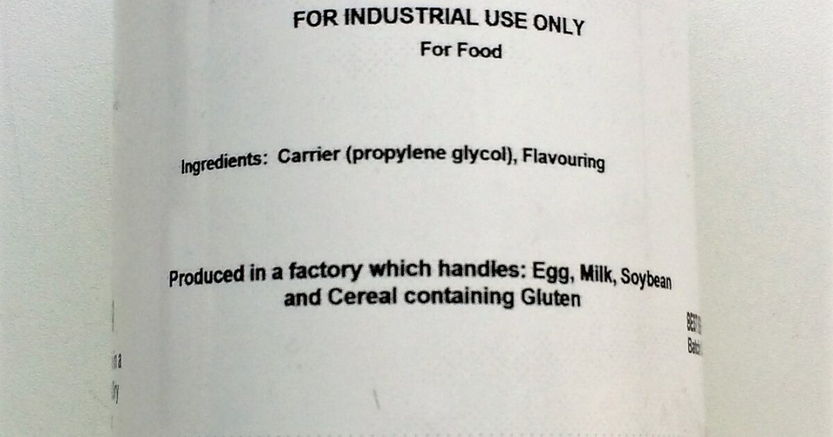 Andrew Ingredients | Andrew Ingredients Raspberry Nat Flavour