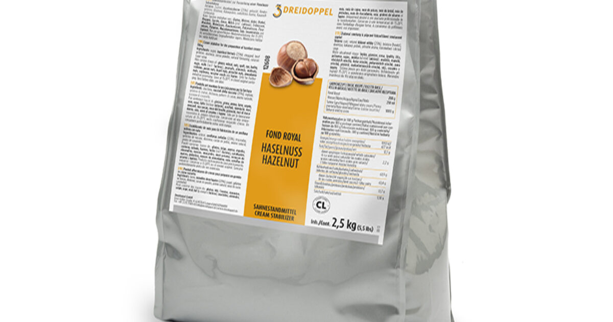 Andrew Ingredients | Dreidoppel Fond Royal CL Hazelnut