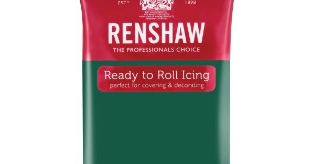 Andrew Ingredients | Renshaw Emerald Green Fondant 12x250g MB