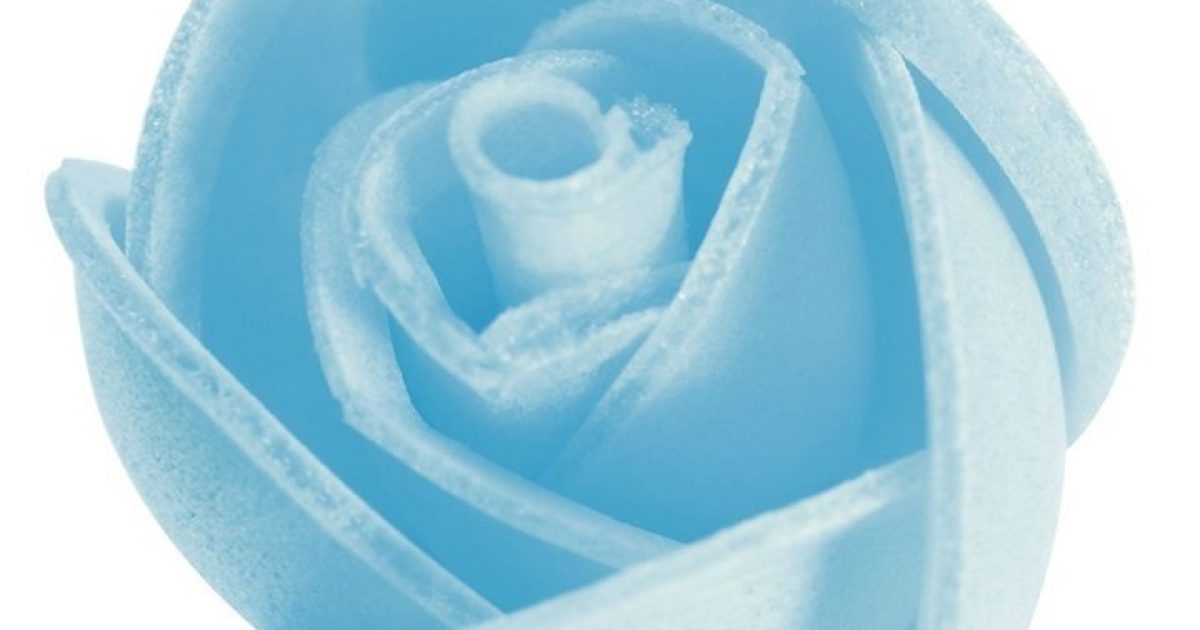 Andrew Ingredients | Waferdec-Roses-Sm-Blue-24Mm